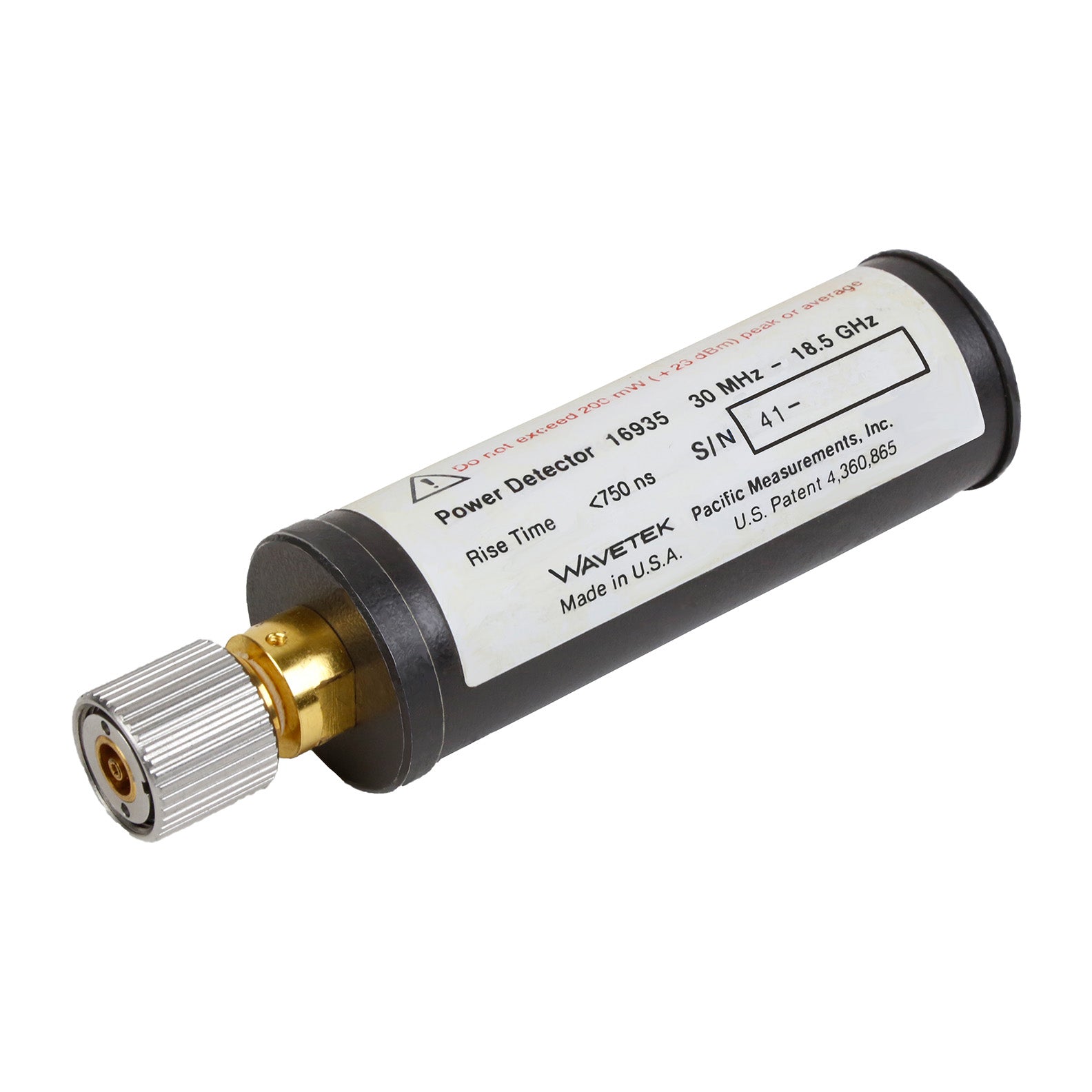 Giga-tronics / Wavetek 16935 Power Sensor, 750 MHz to 18.5 GHz