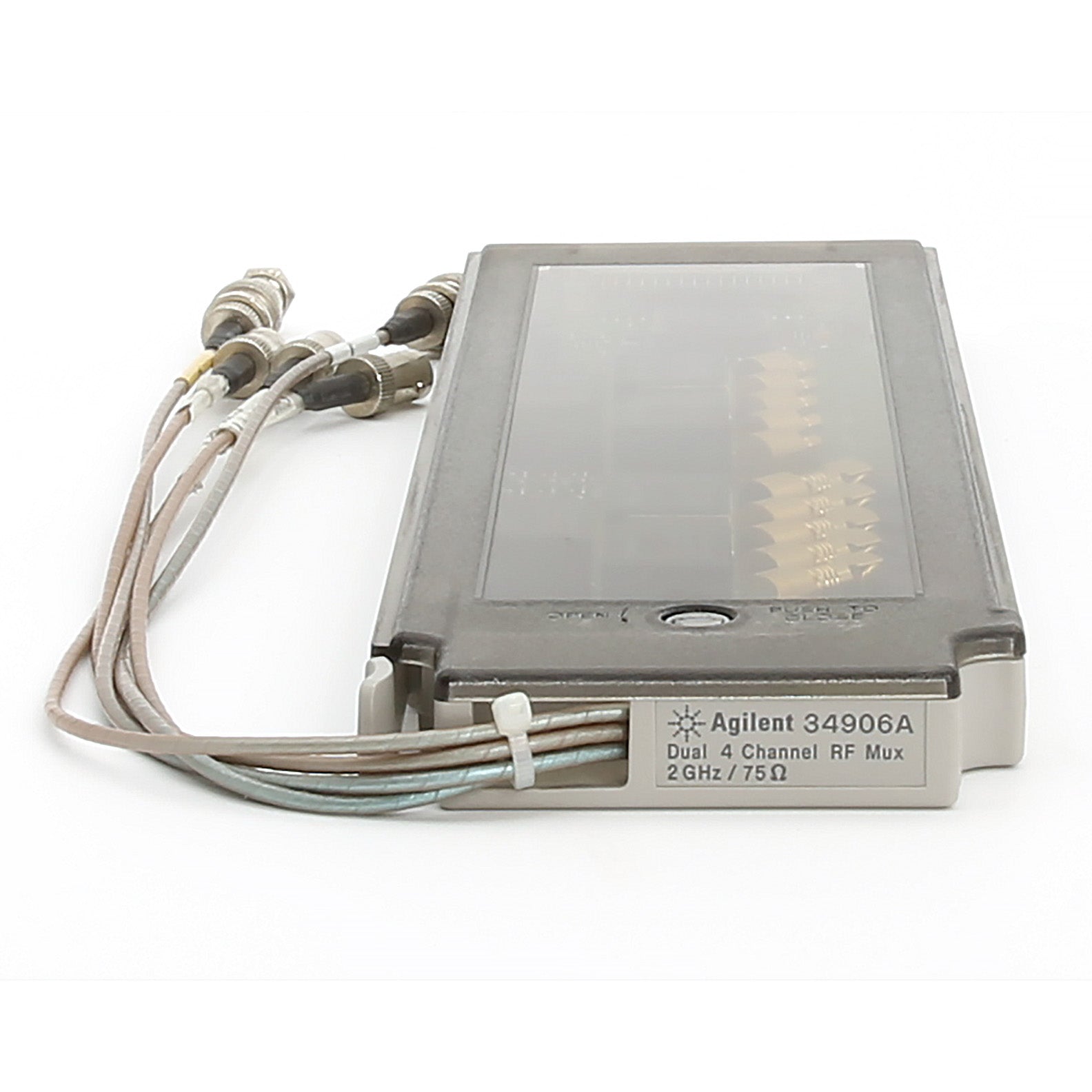 Keysight / Agilent 34906A Dual 4 Channel RF Multiplexer, 75 Ohm