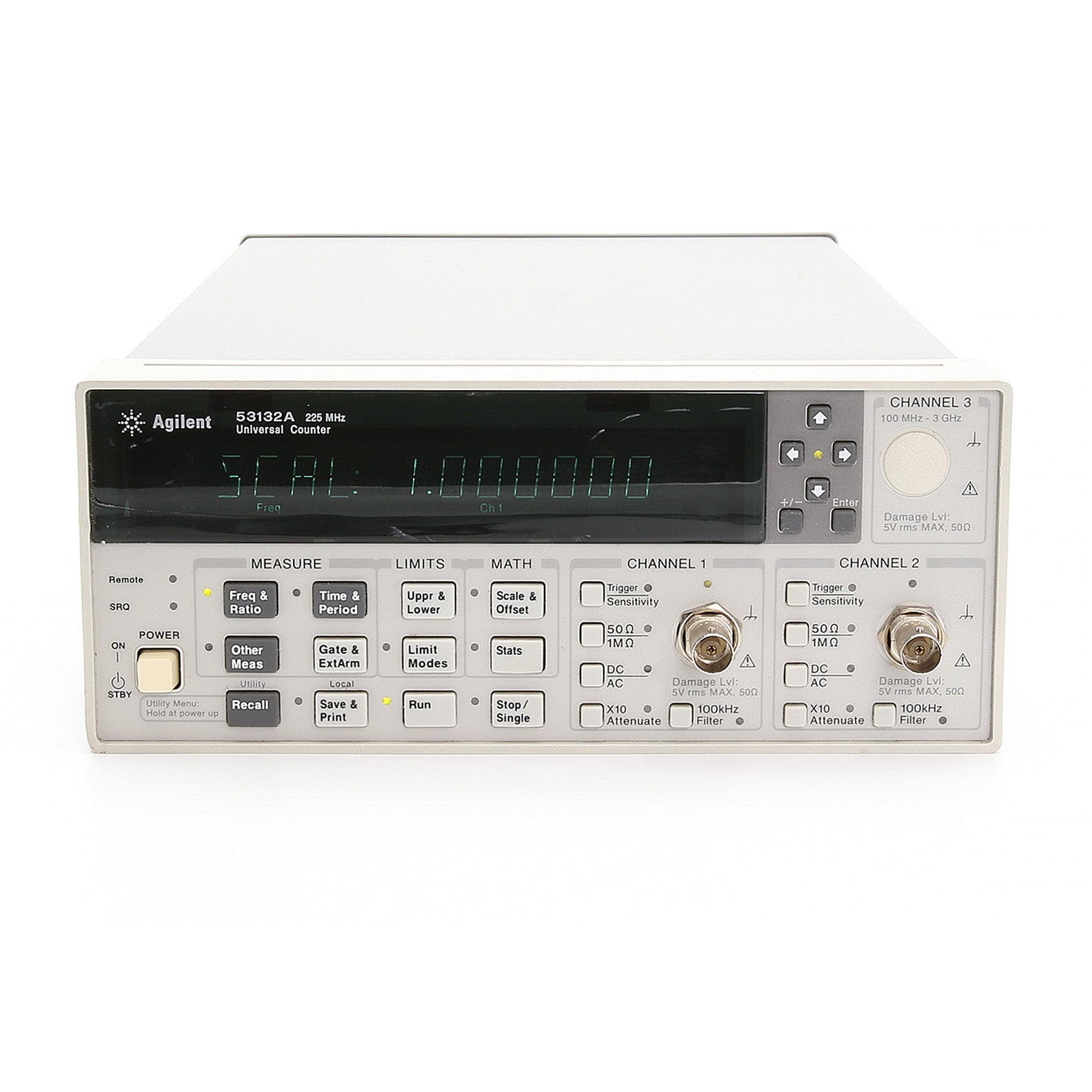 Keysight / Agilent 53132A Universal Counter, 225 MHz, 12 Digit/sec