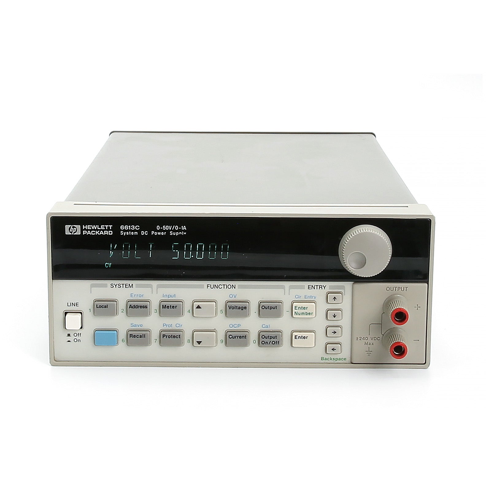 Keysight / Agilent 6613C DC Power Supply, 0 to 50 Vdc, 0 to 1 A