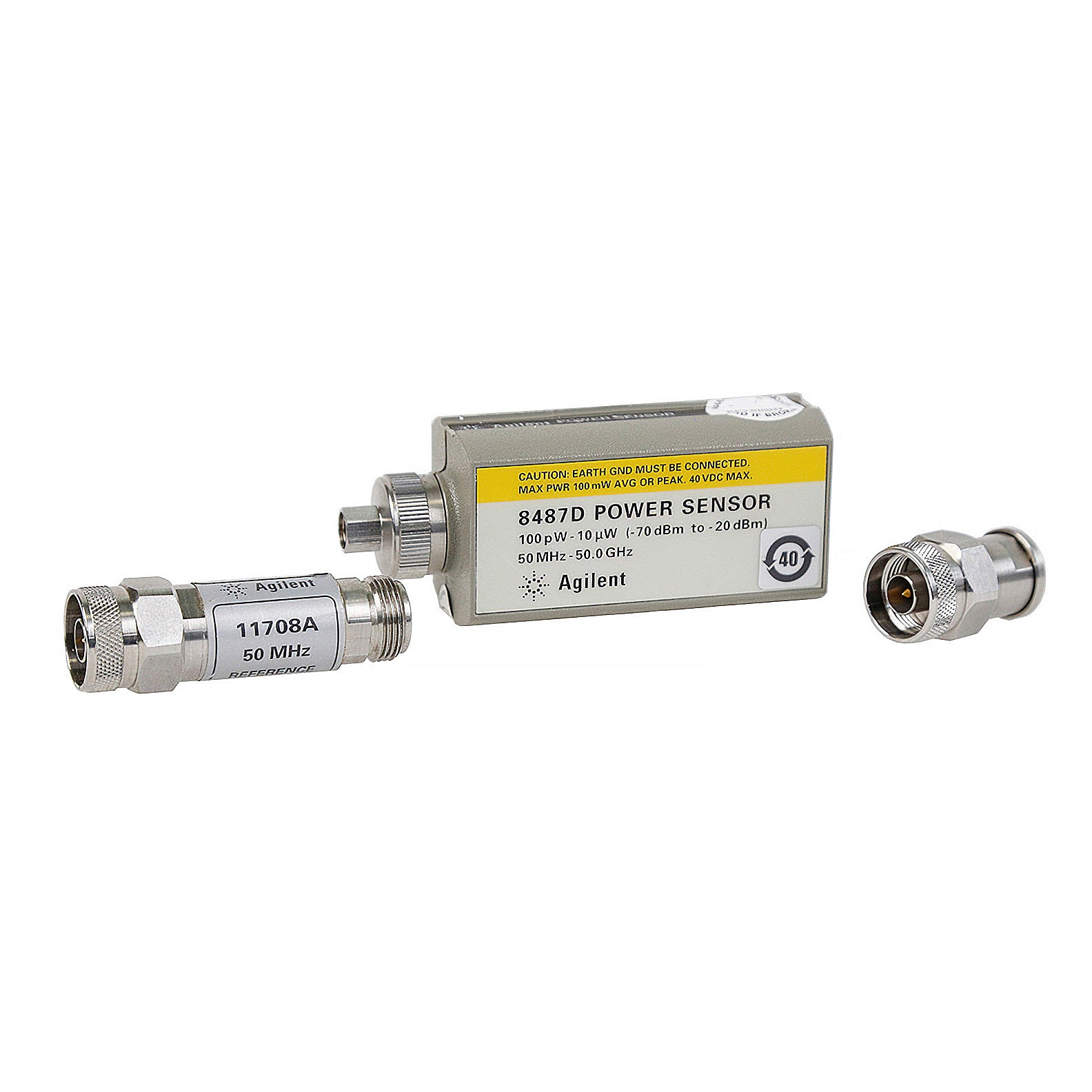 Keysight 8487D Power Sensor, 50 MHz to 50.0 GHz, 100 pW to 10 µW