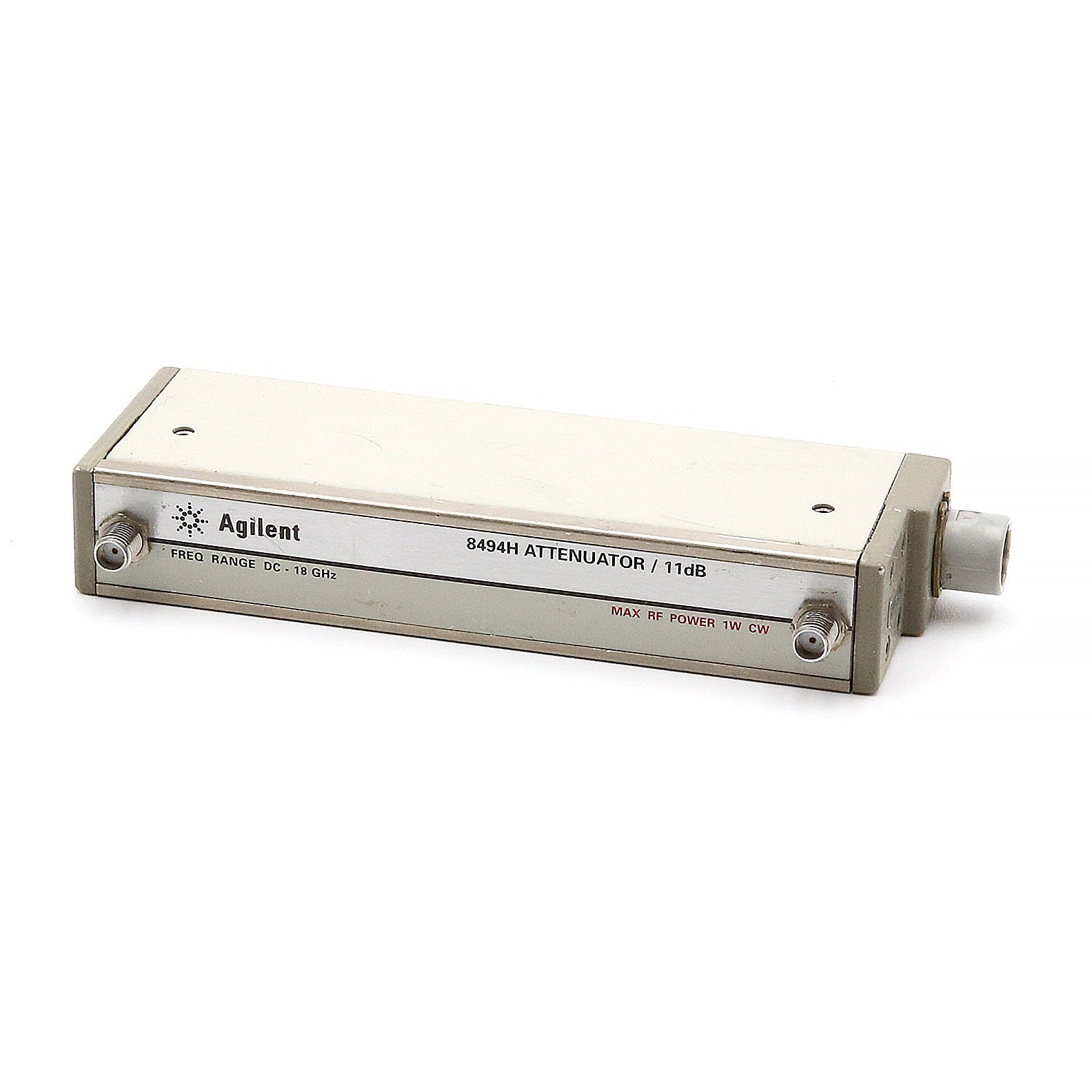 Keysight / Agilent 8494H Step Attenuator, dc to 18 GHz, 0 to 11 dB