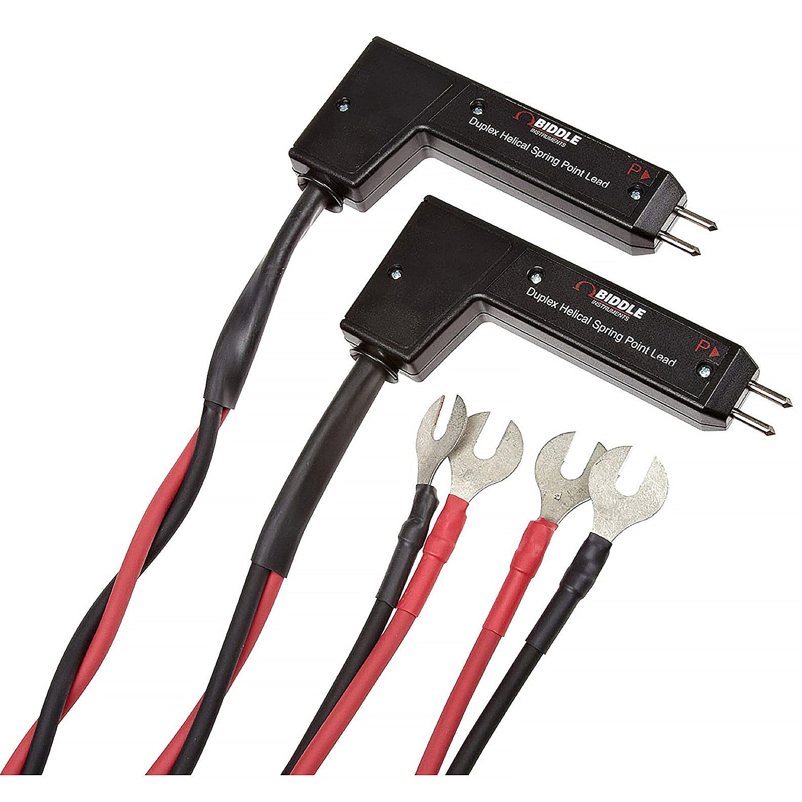 Megger / Biddle 242011-7 Duplex Test Lead Set, Helical Hand Spikes